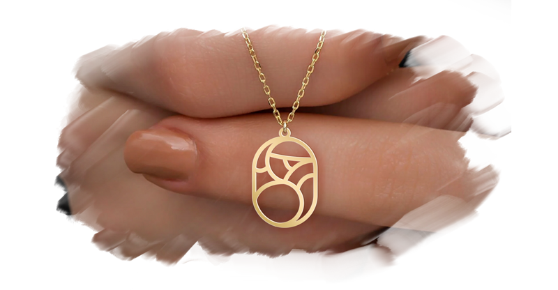 Signature monogram name necklaces – Charmlry