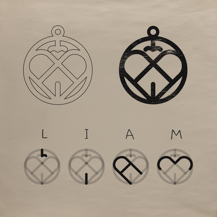 Custom Name Necklace | Monogram Jewelry - Charmly – Charmlry