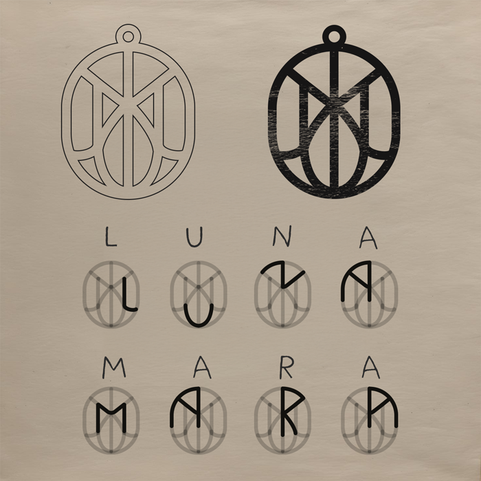 Custom Name Necklace | Monogram Jewelry - Charmly – Charmlry