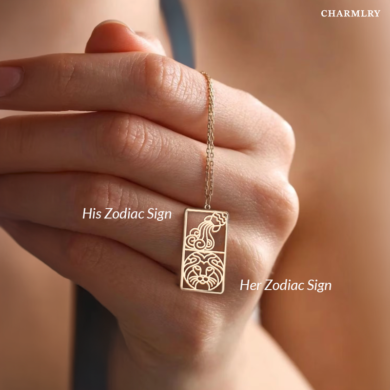 Signature monogram name necklaces – Charmlry